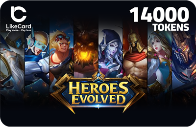 Heroes Evolved - 14000 Tokens
