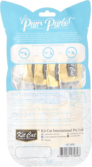 Kit Cat - Purr Puree - Chicken & Smoked Fish