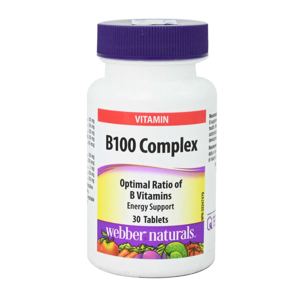 Webber Natural B100 Complex Tabs 30S