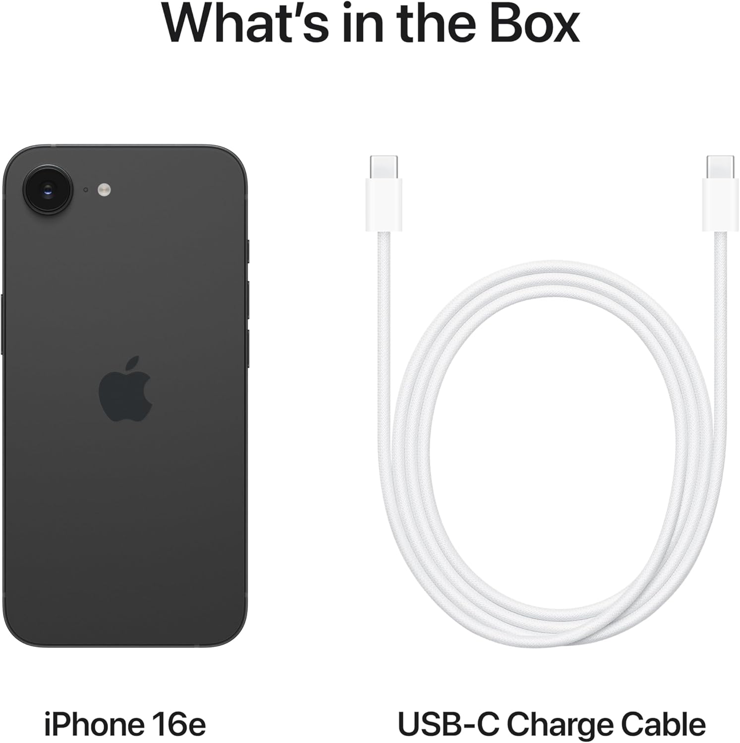 Apple iPhone 16e (256 GB) Black - Japan Version (Open Box - Active)